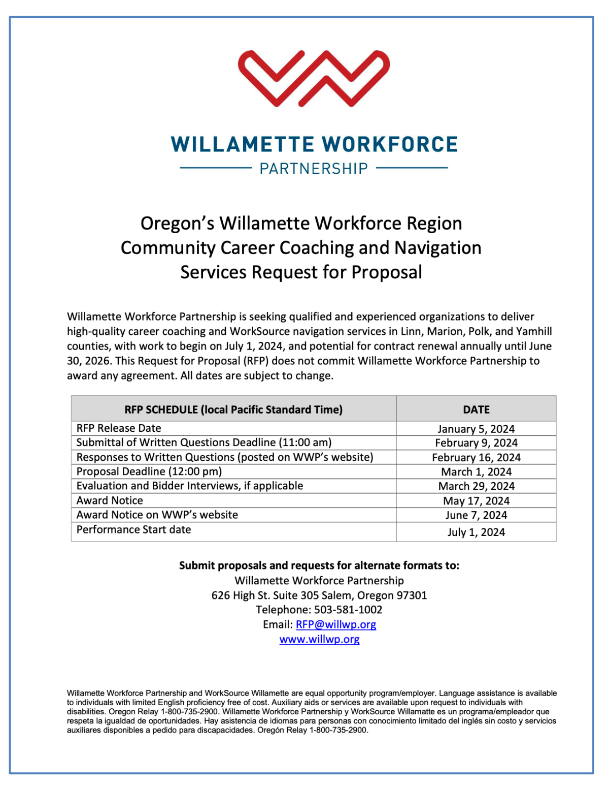 Home - Willamette Workforce